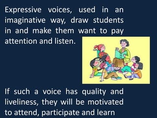 Body language and voice variety in teaching | PPTX