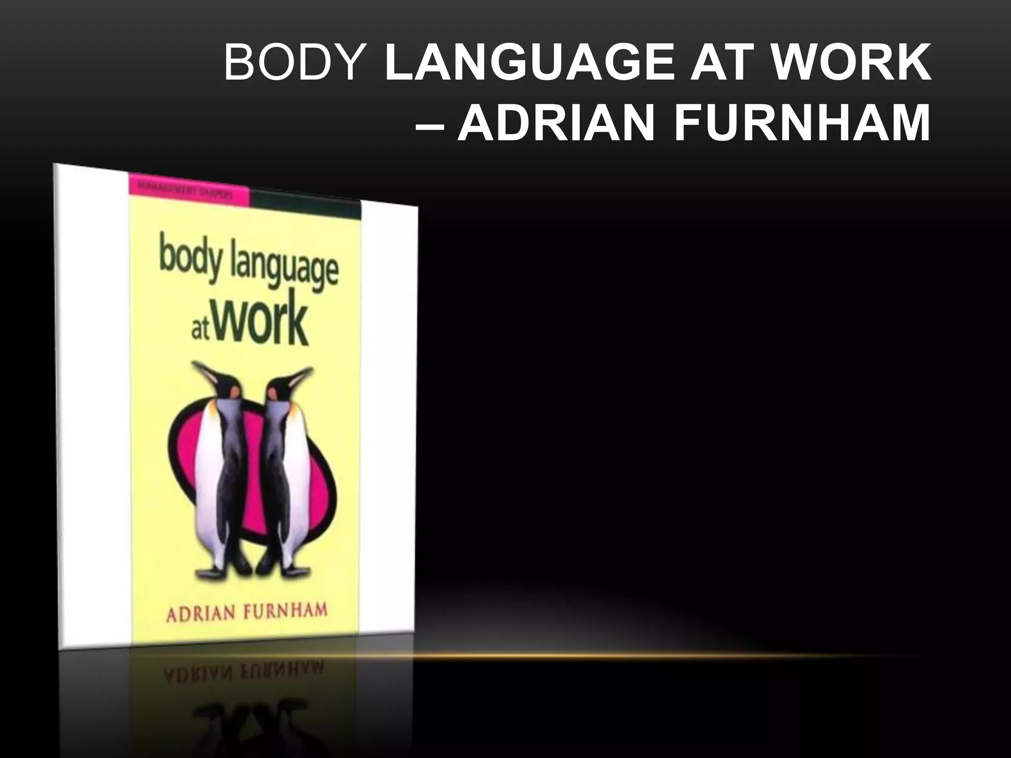 Body language at work | PPTX