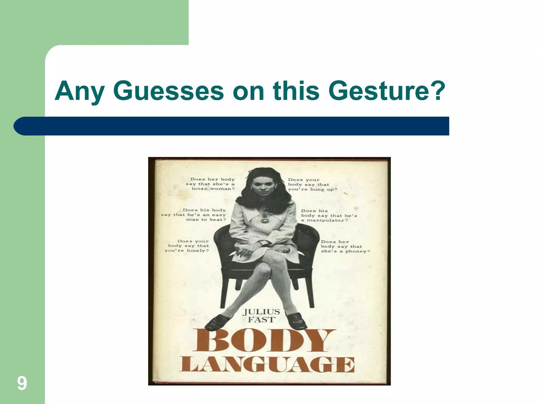 Secret of body language by Ritesh Gupta | PPT