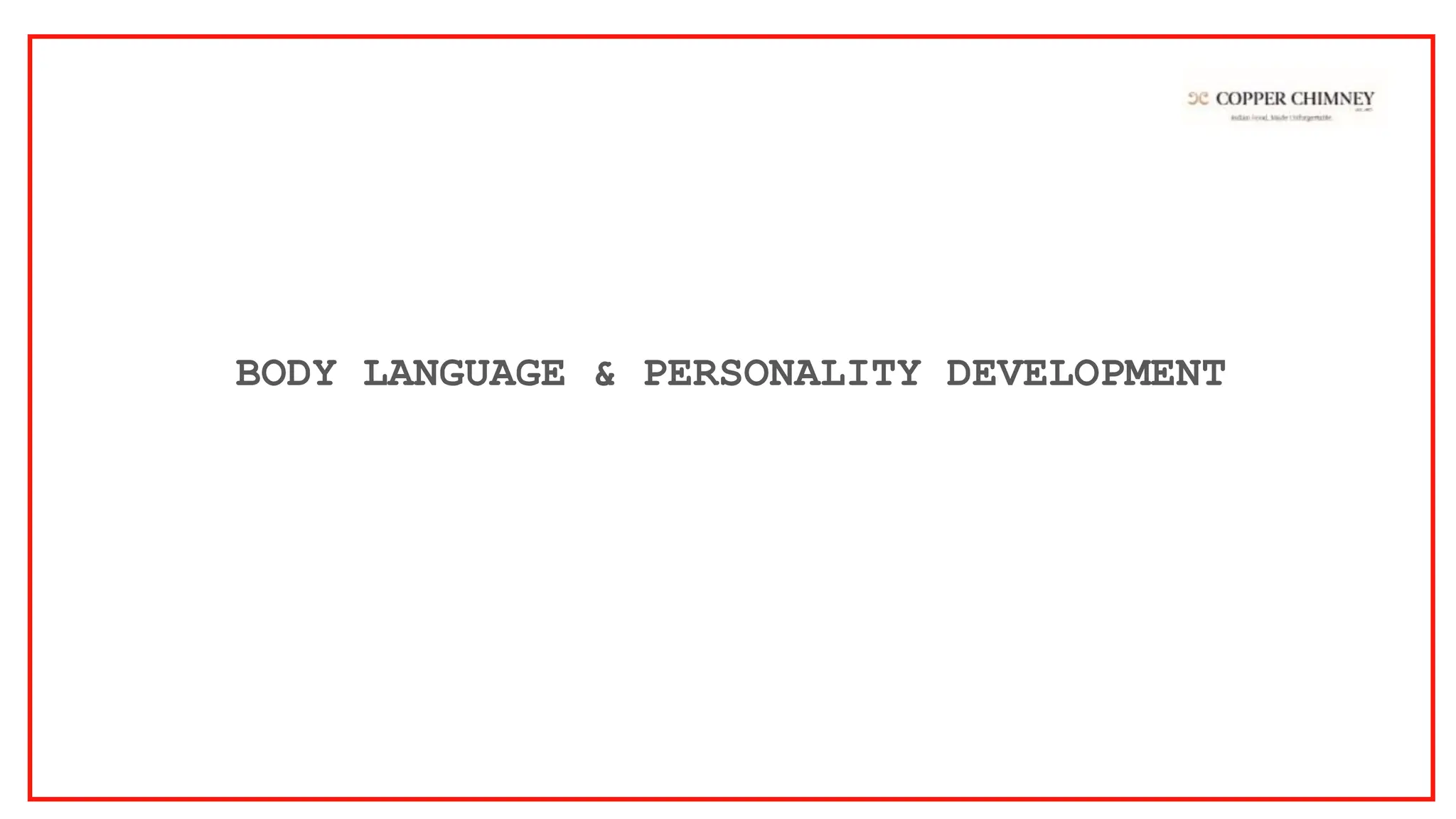 Body Language & Communication for Restaurant staffptx | PPTX