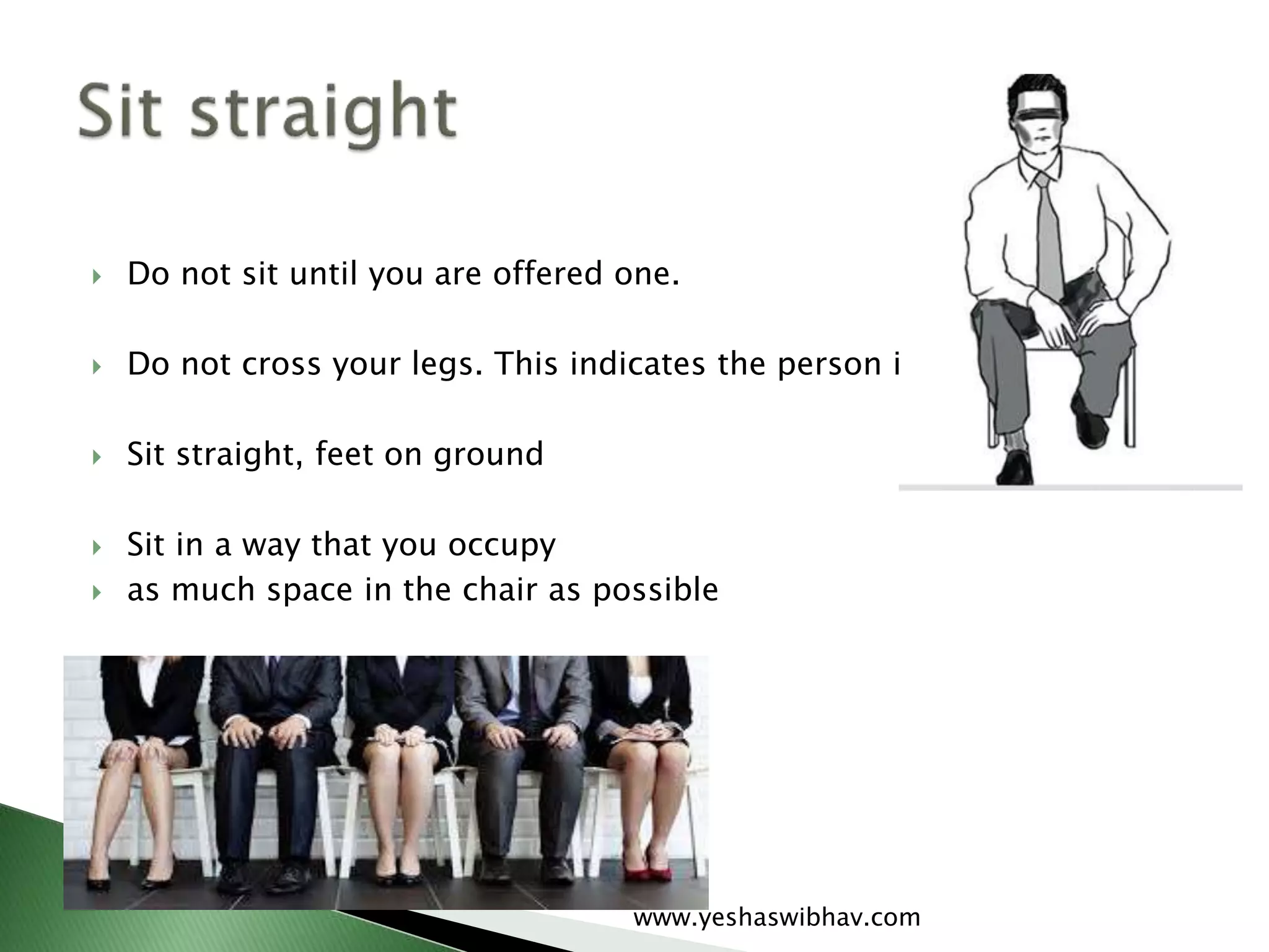 Body language during an interview | PPTX