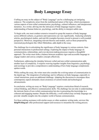 Body Language Essay.pdf