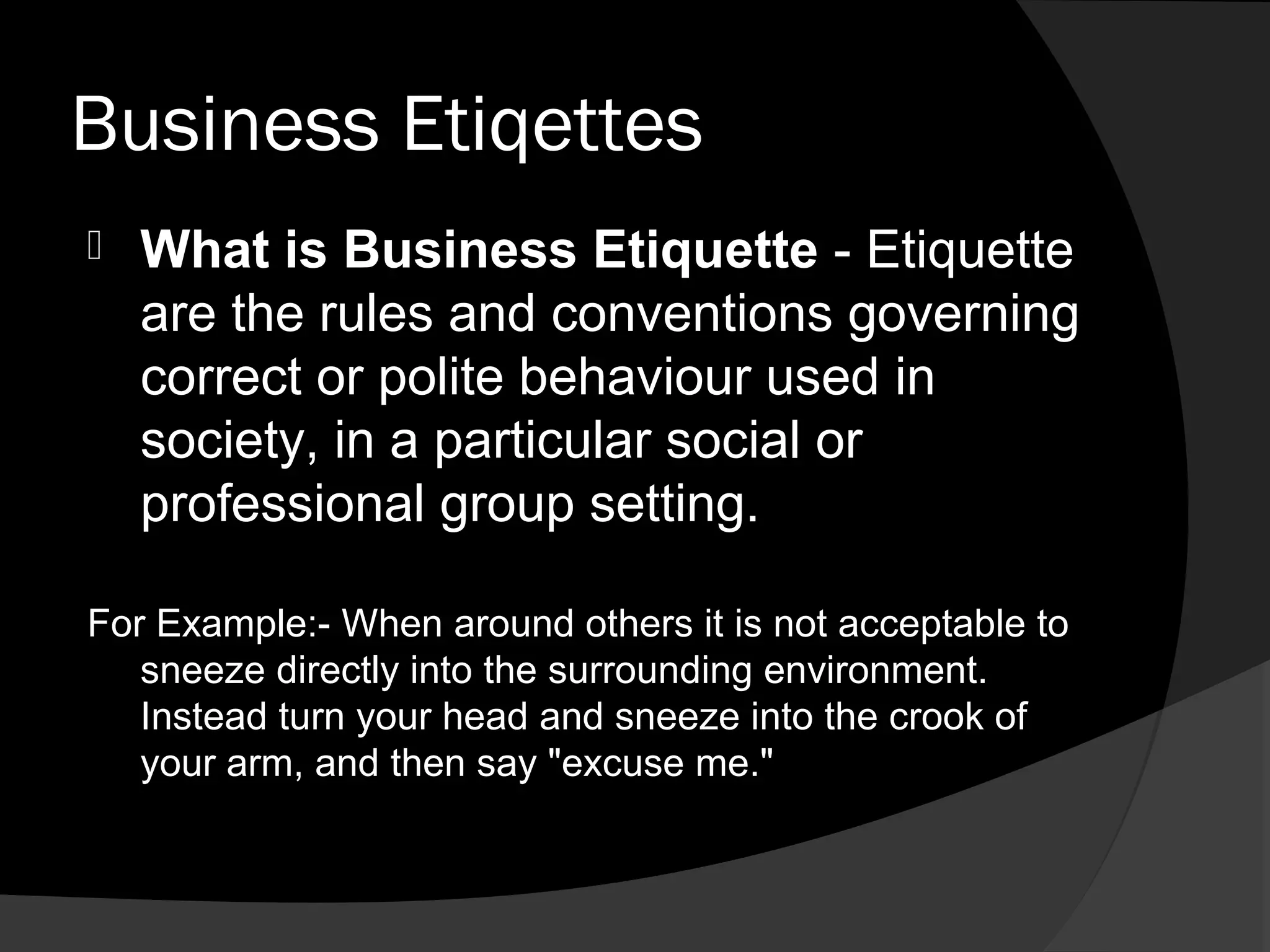 Body language, etiquette, interview skills | PPT