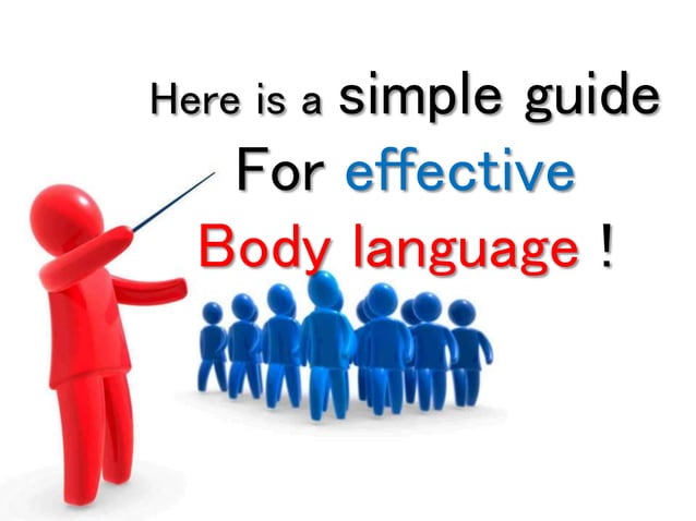Body language for Group discussion and Interview | PPTX