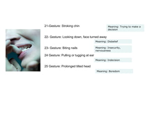 Body language general | PPT | Nail Care | Beauty