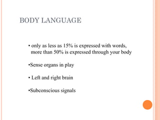 Body Language Gestures Pdf