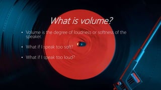 Body Language III - Vocal Traits | PPT