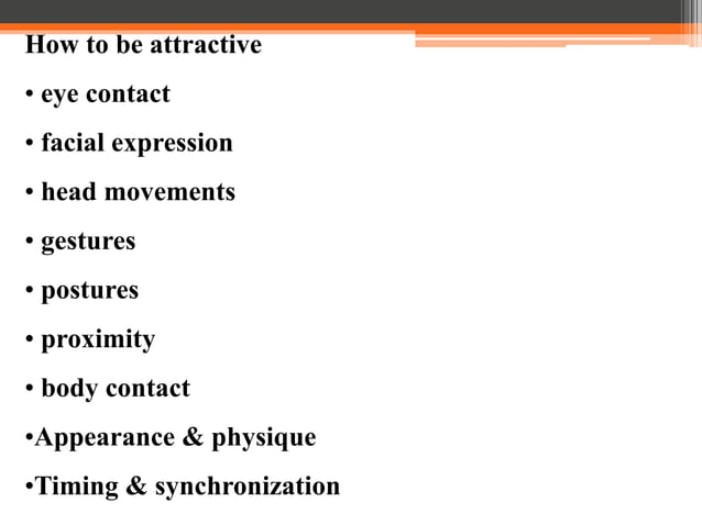 Body language in business communication | PPTX | Eye and Vision ...