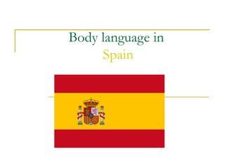 Body language in european countries | PPT