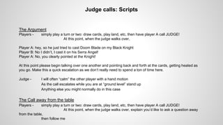 Body language judge seminar | PPTX