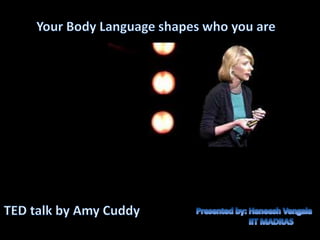 Body language matters | PPTX