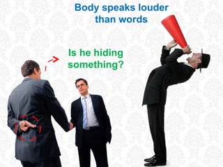 Body language of liars | PPTX