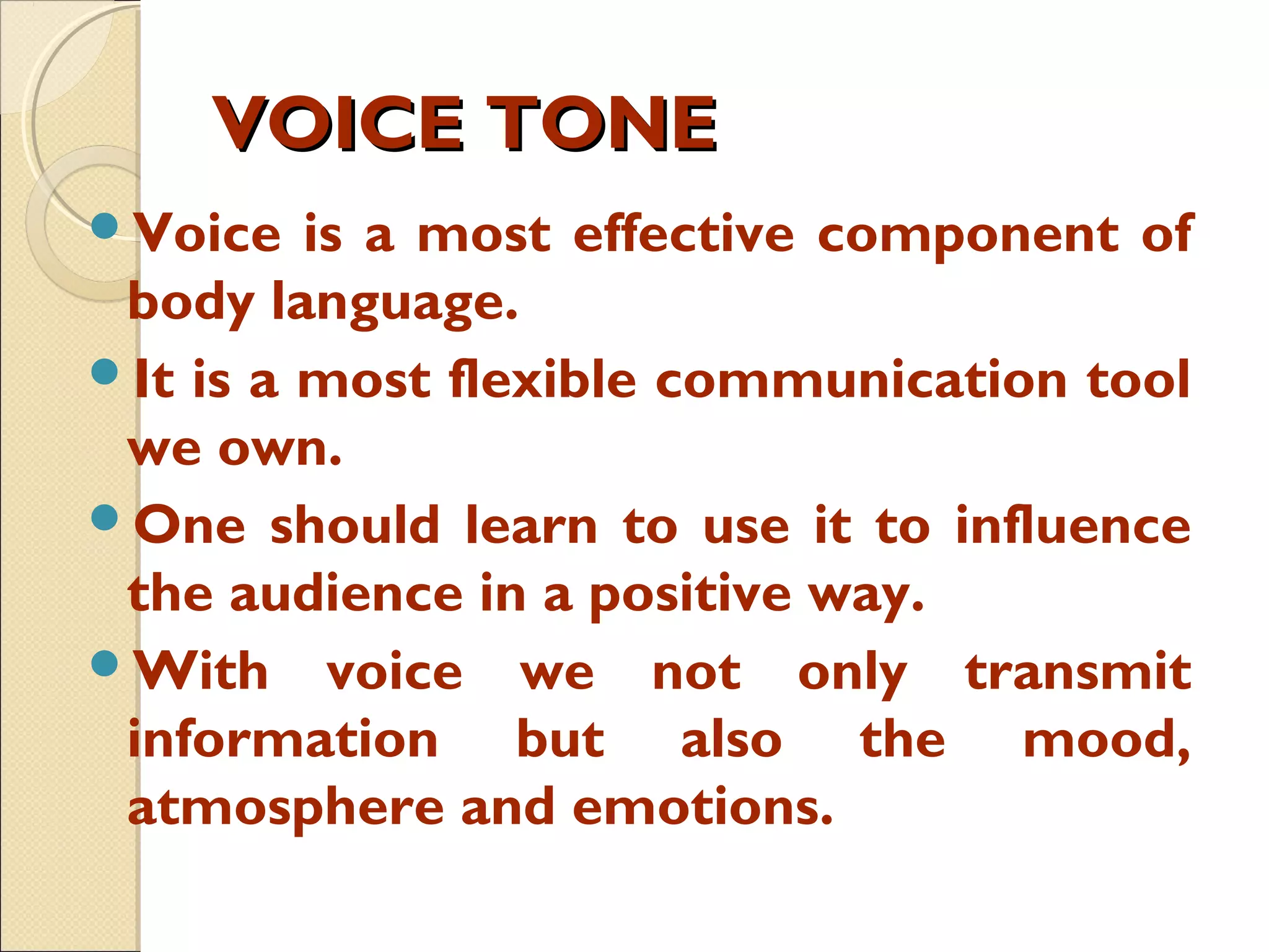 Body language of teachers & students | PPT
