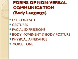 Body language of teachers & students | PPT