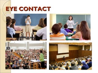 Body language of teachers & students | PPT