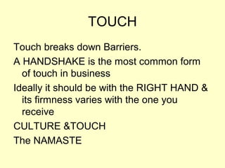 Body language & posture | PPT