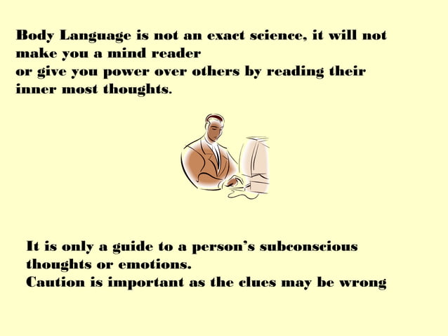 Body language & posture | PPT