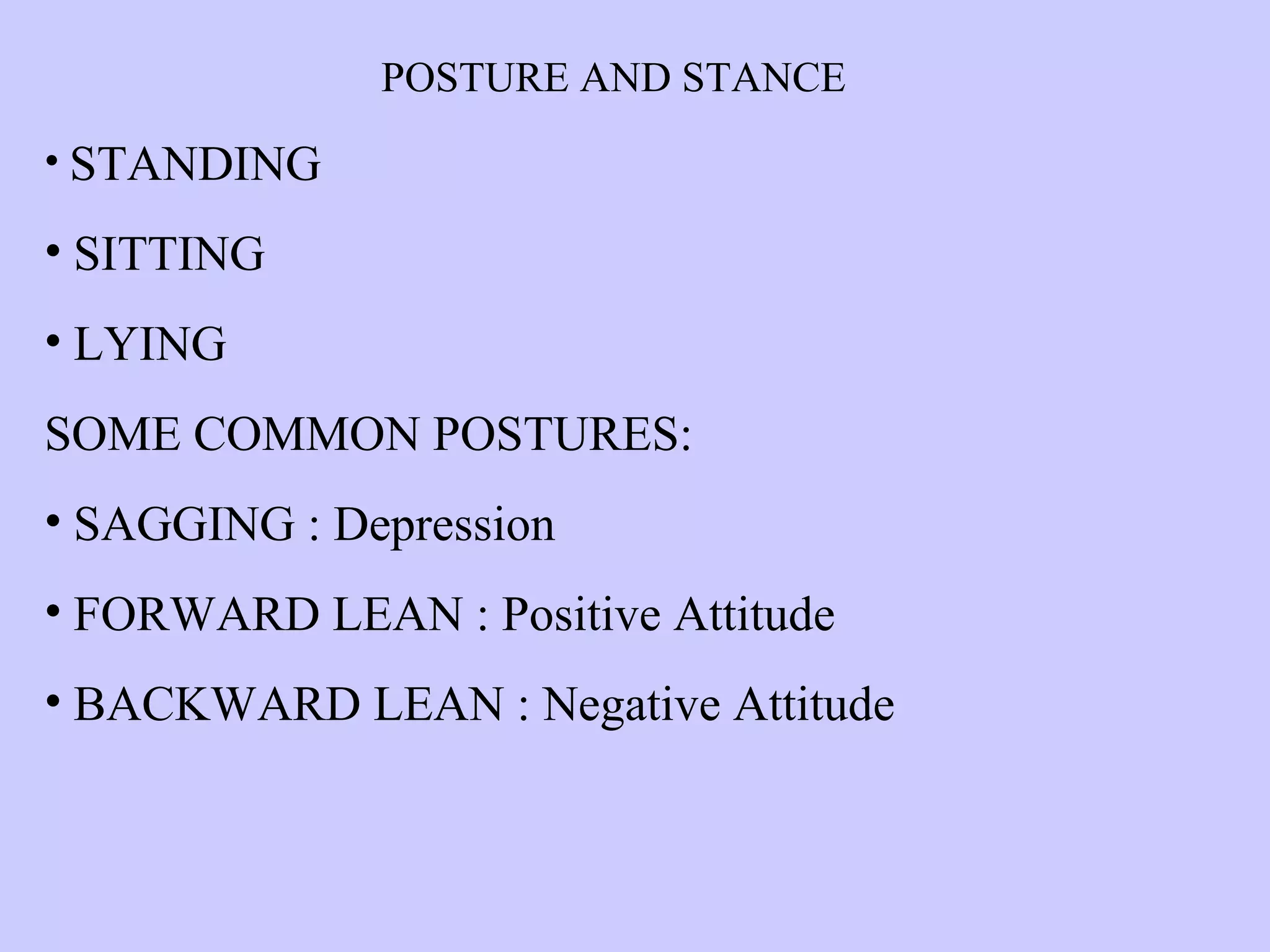 Body language ppt | PPT