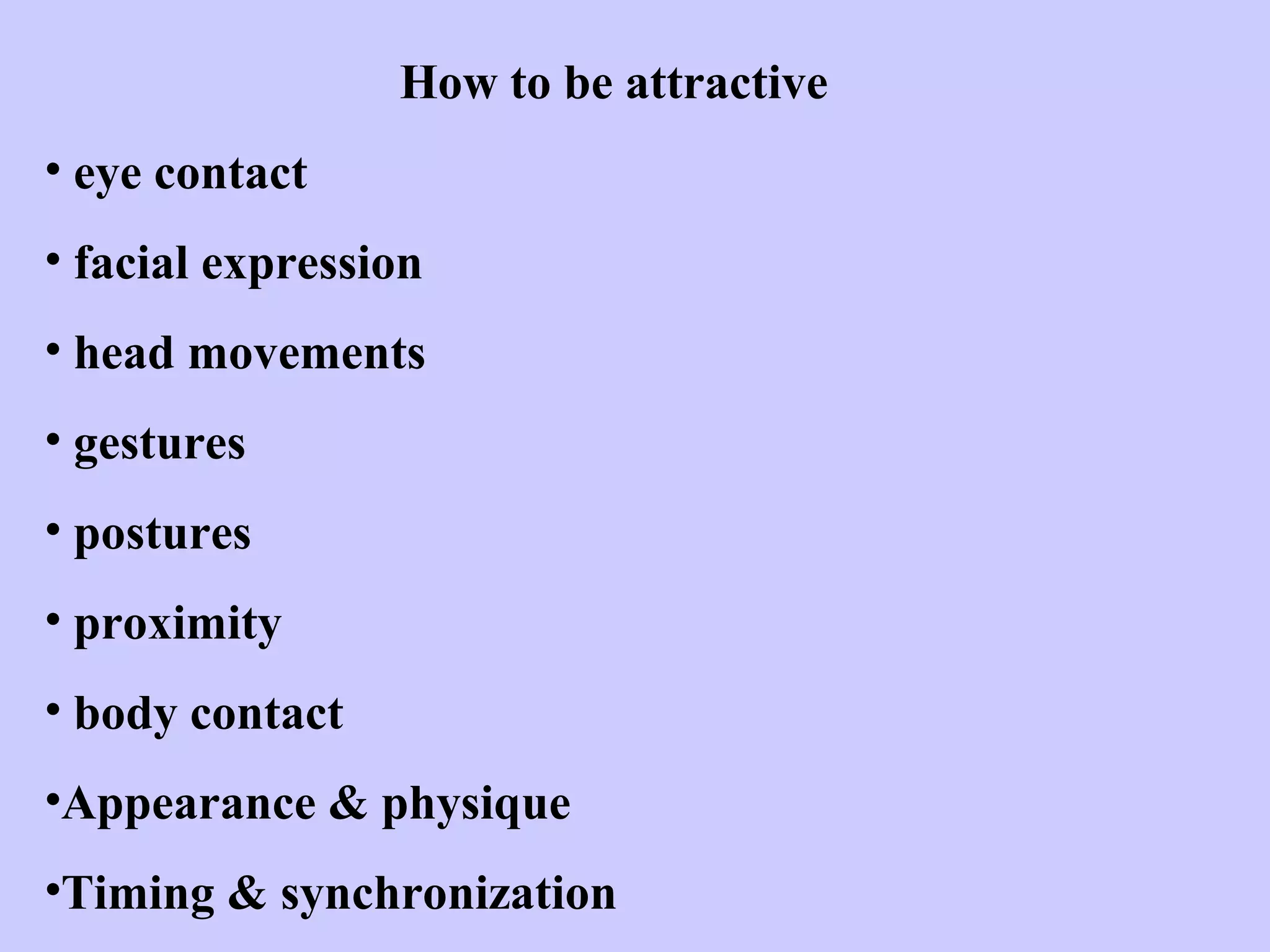 Body language ppt | PPT