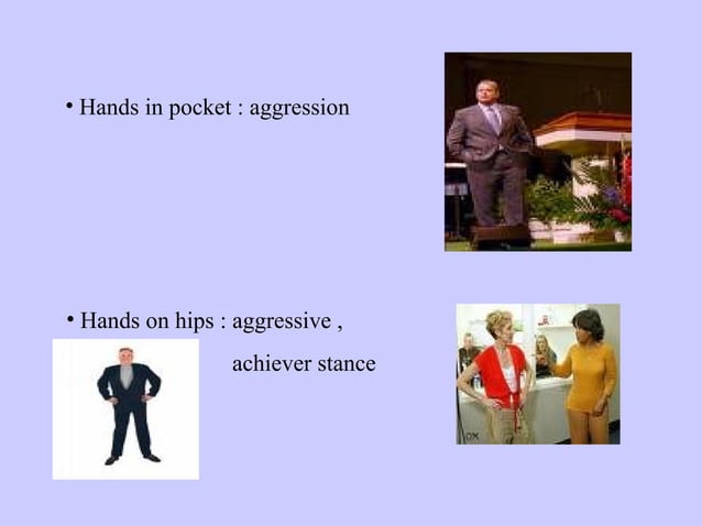Body language ppt