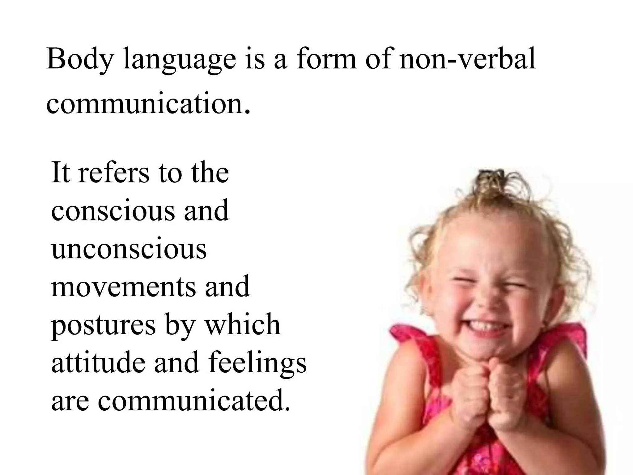 Body language | PPTX