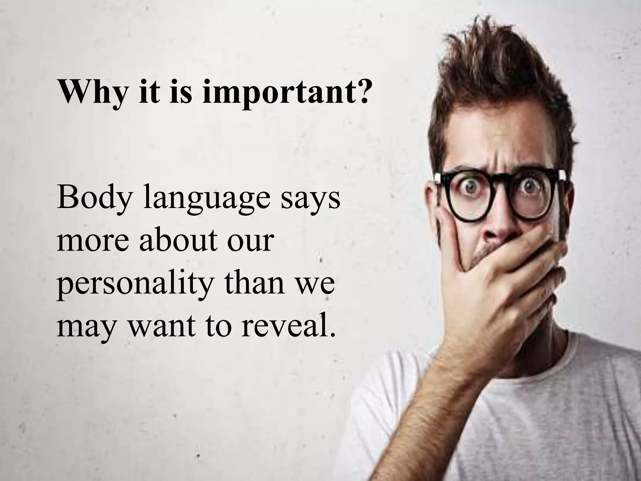 Body language | PPTX