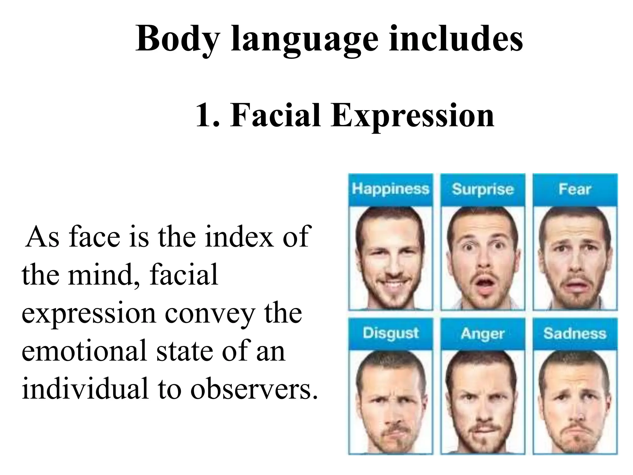 Body language | PPTX