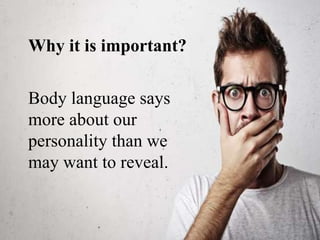 Body language | PPTX