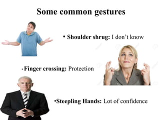 Body language | PPTX