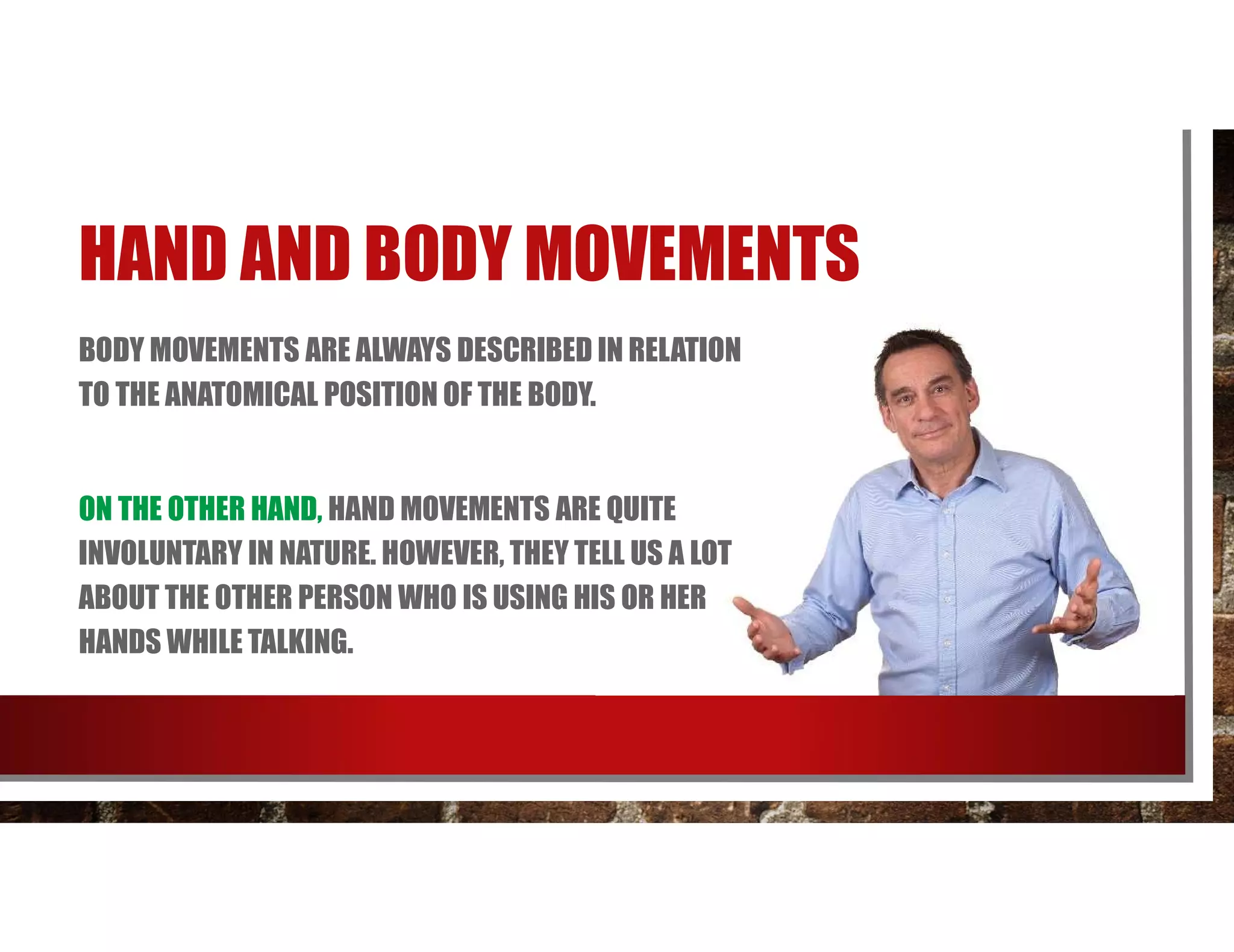 Body Language Presentation - Business Communication Lab | PDF