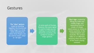 body language primary powerpoint for students | PPTX