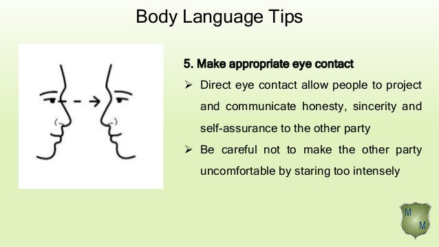 Body Language & Self-confidence