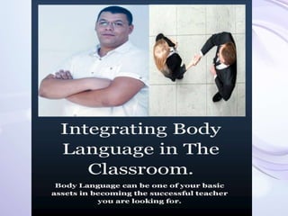Body language for teachers | PPTX
