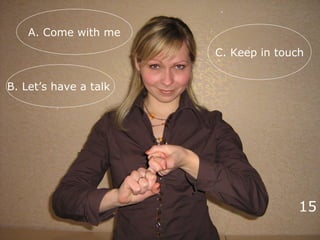 Body language test | PPT