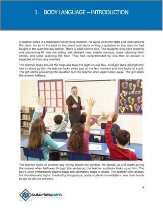Body language tutorial