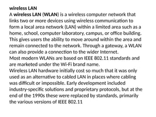 Body lan, WLAN (1) and biomedical engineering | PPT