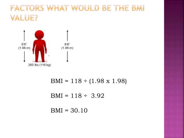 Body Mass Index.pptx | PPTX