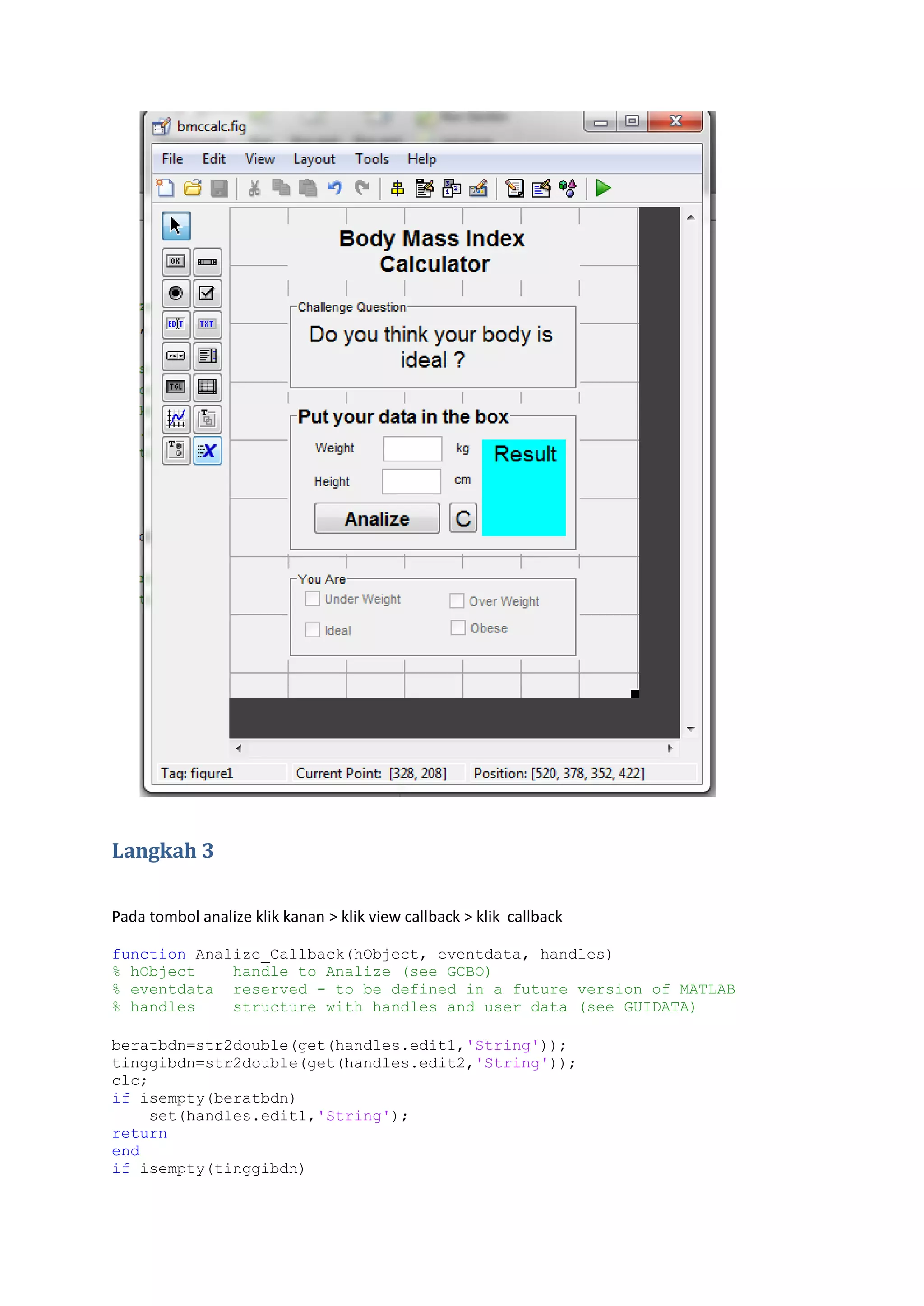 Body mass index calculator tutorial | PDF