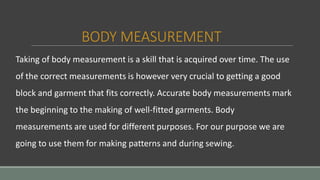 BODY MEASUREMENT | PDF