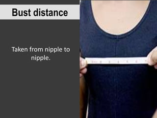 Body measurement for ladies blouse | PPTX