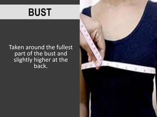 Body measurement for ladies blouse | PPTX