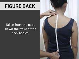 Body measurement for ladies blouse | PPTX