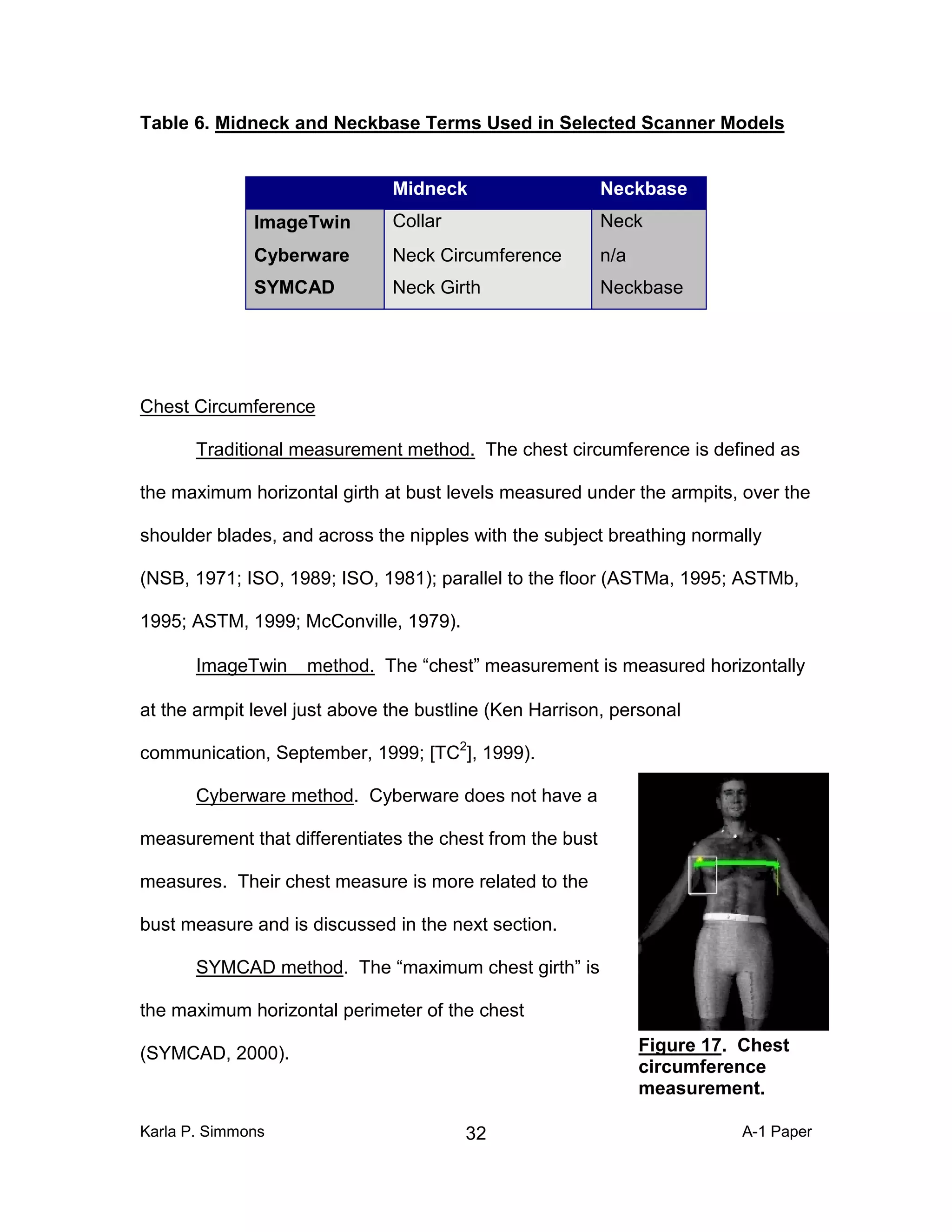 Body measurement techniques a comparison of three-dimensional body ...