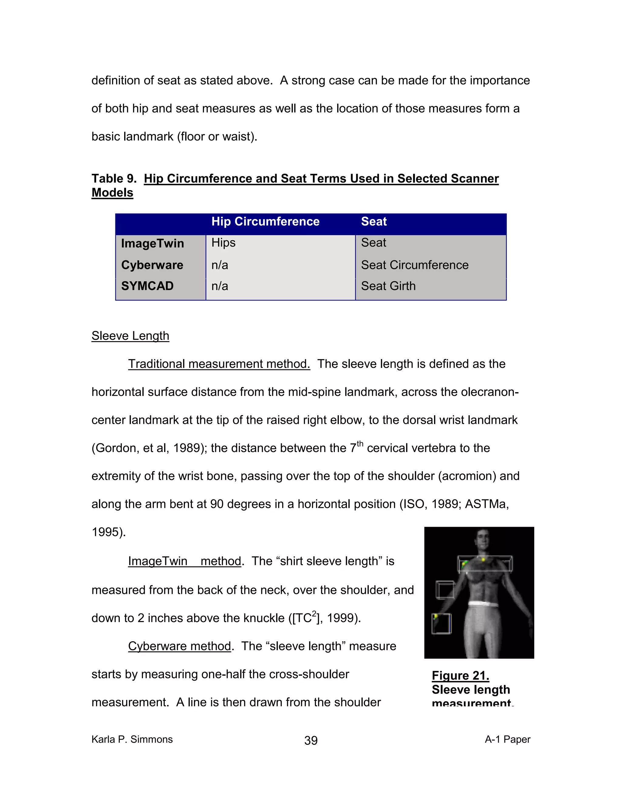 Body measurement techniques a comparison of three-dimensional body ...