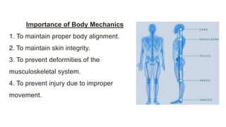 Body Mechanics in Nursing | PPT