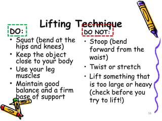 principles of body mechanics in nursing care | PPT