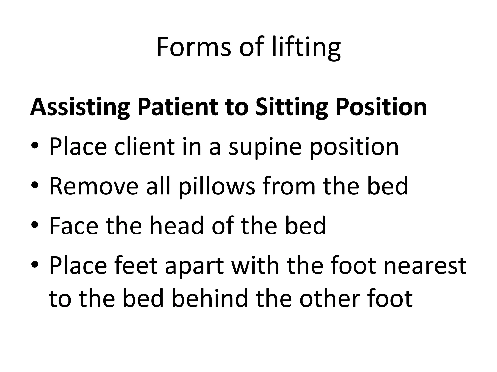 Body Mechanics of basic nursing and science | PPT | Free Download