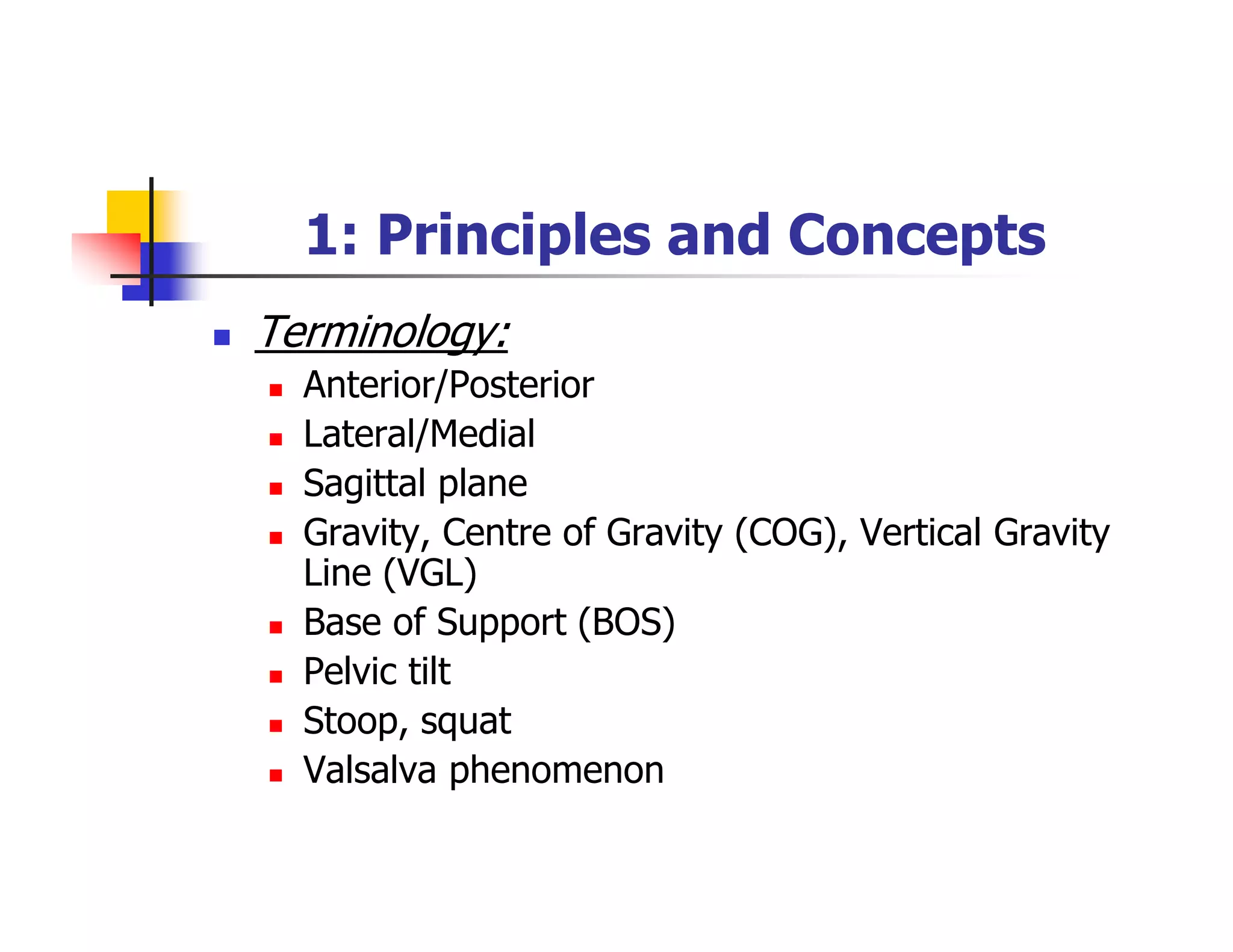 Body mechanics & basic exercise | PDF