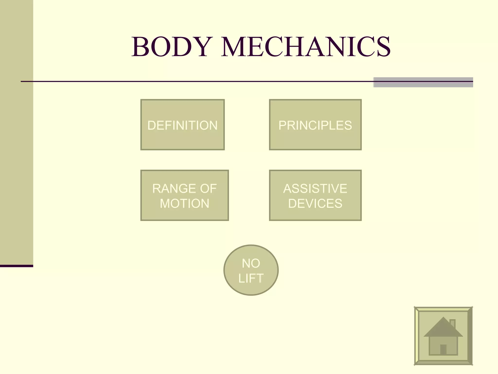Body mechanics nur 123 | PPT