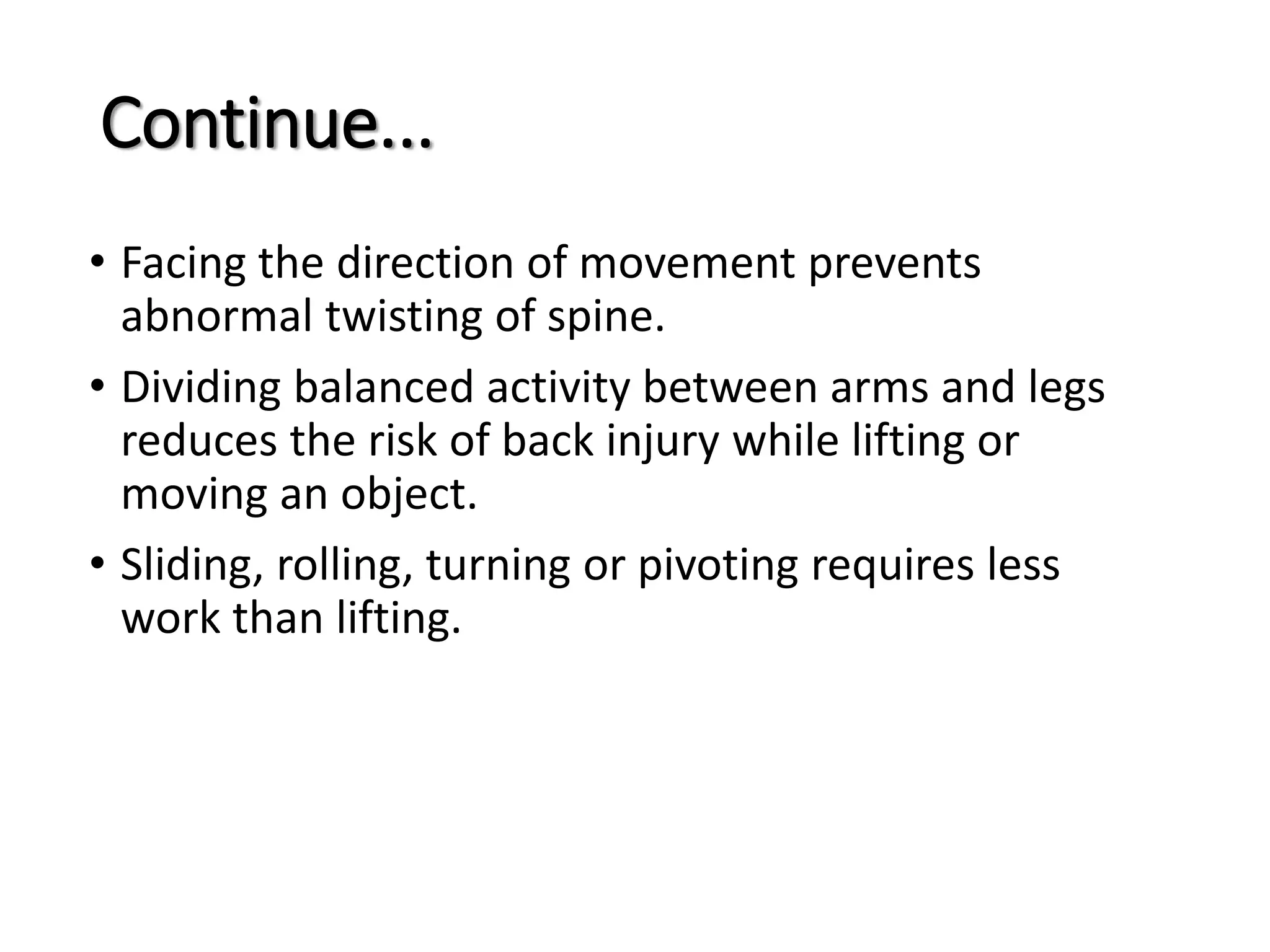 Body mechanics ppt | PPTX